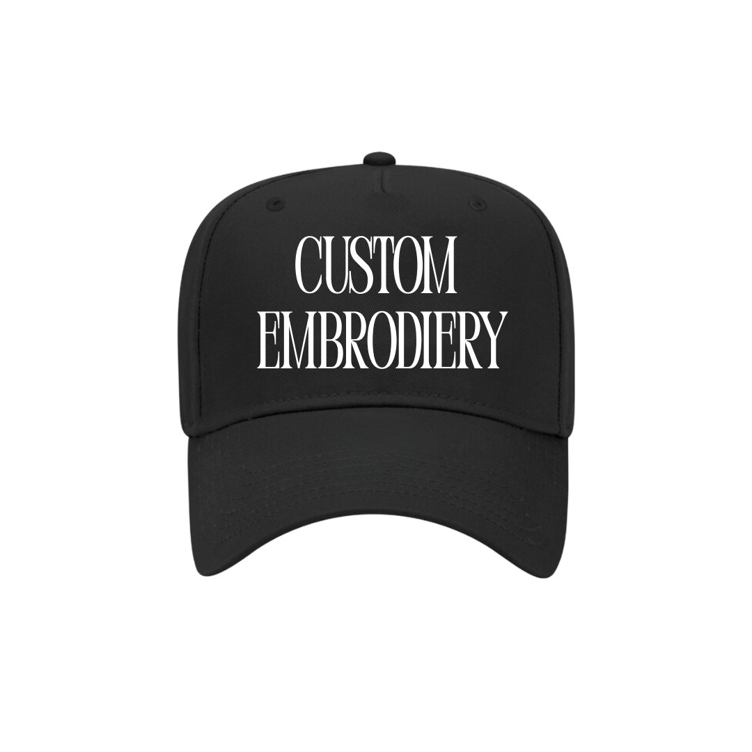 Individual Custom Embroidered Baseball Cap – Brooklyn Brimworks